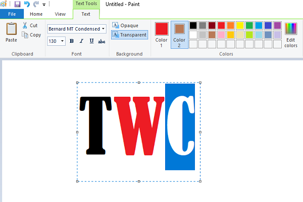 So fügen Sie in Microsoft Paint unter Windows 11/10 Text hinzu und ...