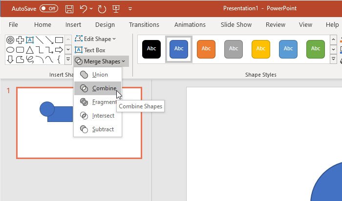 Wie man Formen in PowerPoint aktiviert und verschmilzt - Tiempo de Frikis