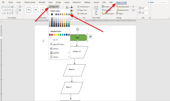 So erstellen Sie ein Flussdiagramm in Microsoft Word