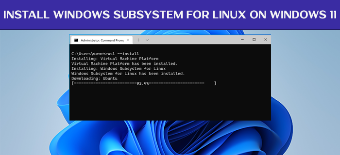 So installieren Sie das Windows-Subsystem für Linux unter Windows 11 - Tiempo de Frikis