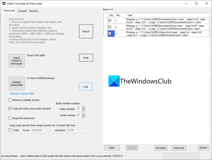 So transkodieren Sie ein Video mit der kostenlosen Video Transcoder ...