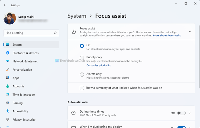 So schalten Sie Benachrichtigungen in Windows 11 ein/aus oder verwalten ...