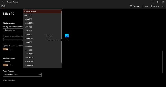 So ändern Sie die Remote -Desktop -Auflösung in Windows 11 - Tiempo de ...