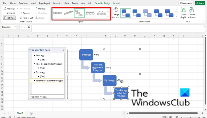 So fügen Sie SmartArt-Diagramme in Excel ein und ändern sie - Tiempo de ...