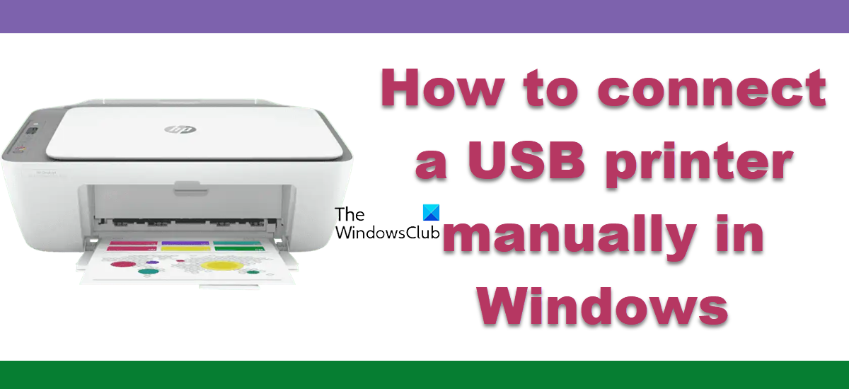 Wie schließe ich einen USB-Drucker manuell in Windows 11 an? - Tiempo ...
