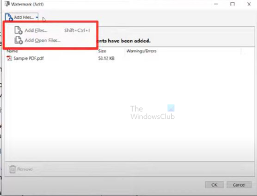 So fügen Sie in Acrobat ein Wasserzeichen hinzu, aktualisieren oder ...