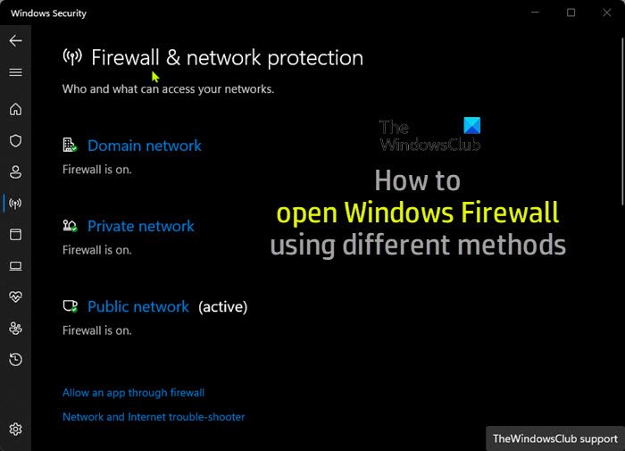So öffnen Sie Windows Firewall mit verschiedenen Methoden - Tiempo de Frikis