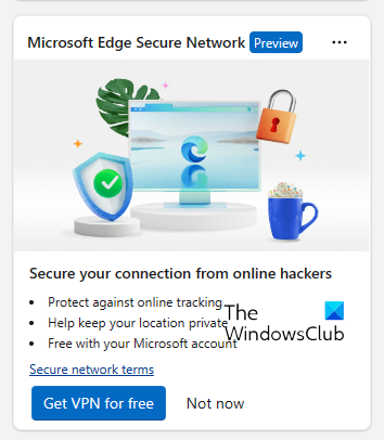 So aktivieren und verwenden Sie kostenloses VPN am Edge -Browser ...