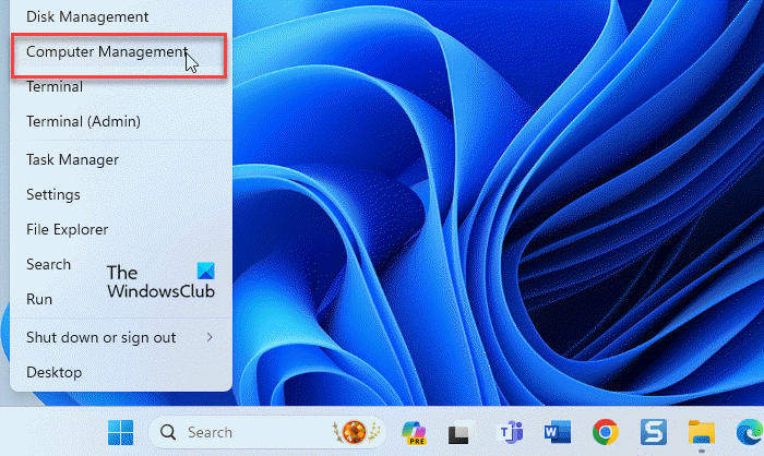 So öffnen Sie die Computerverwaltung in Windows 11/10