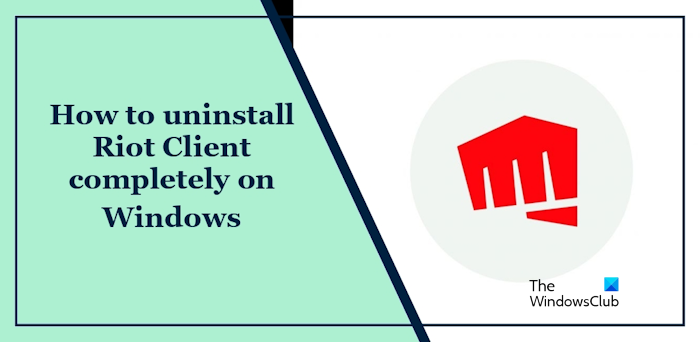 So deinstallieren Sie Riot Client vollständig unter Windows 11 - Tiempo ...