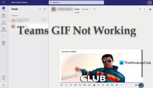 Beheben Sie, dass GIFs in Teams nicht funktionieren - Tiempo de Frikis