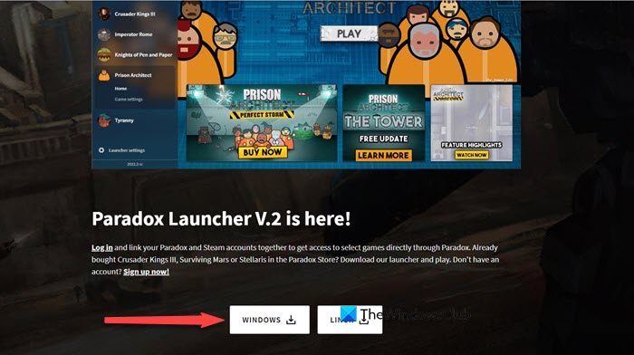 Paradox Launcher funktioniert nicht unter Windows 11 - Tiempo de Frikis