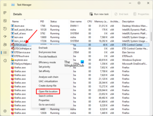Was ist das ETD Control Center und kann ich es deaktivieren? - Tiempo ...