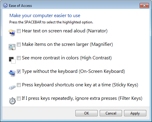 6 façons d'ouvrir le clavier à l'écran dans Windows 10