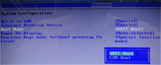 Comment réinitialiser le mot de passe Windows 8 perdu pour l'ordinateur Toshiba basé à l'UEFI