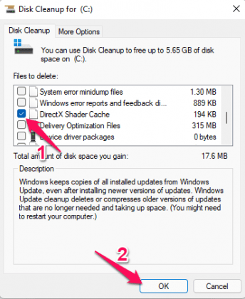 Comment effacer le cache de shader DirectX dans Windows 11 - Tiempo de Frikis