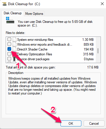 Comment effacer le cache de shader DirectX dans Windows 11 - Tiempo de ...