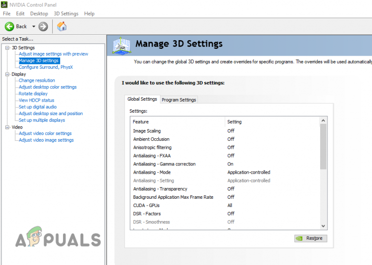 Meilleurs paramètres du panneau de configuration NVIDIA: FPS élevé et faible latence! - Tiempo ...