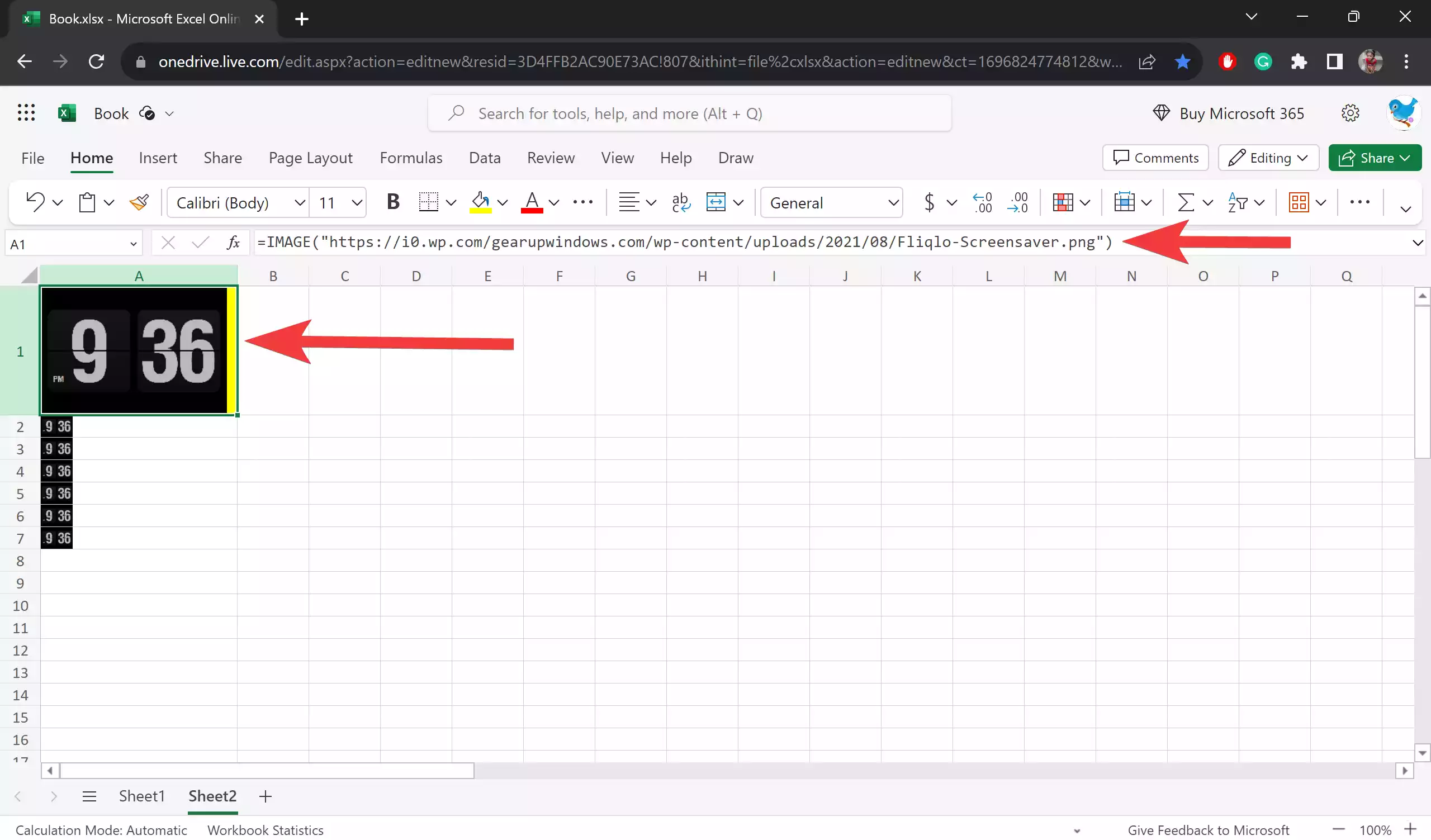 Comment utiliser la fonction IMAGE dans Microsoft Excel ? - Tiempo de ...