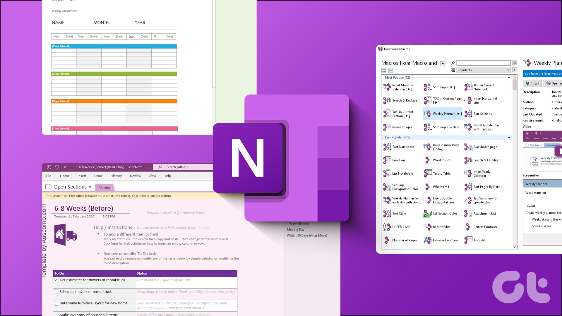 4 meilleurs modèles Microsoft OneNote gratuits que vous devez essayer - Tiempo de Frikis