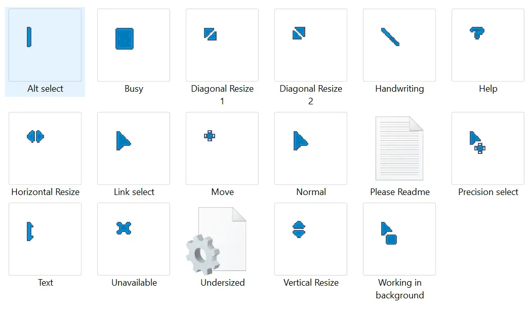Téléchargez 25 meilleurs curseurs ou pointeurs de souris pour Windows ...