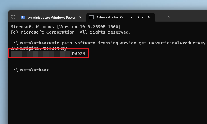 Comment trouver la clé de produit Windows 11 à l'aide de CMD - Tiempo ...