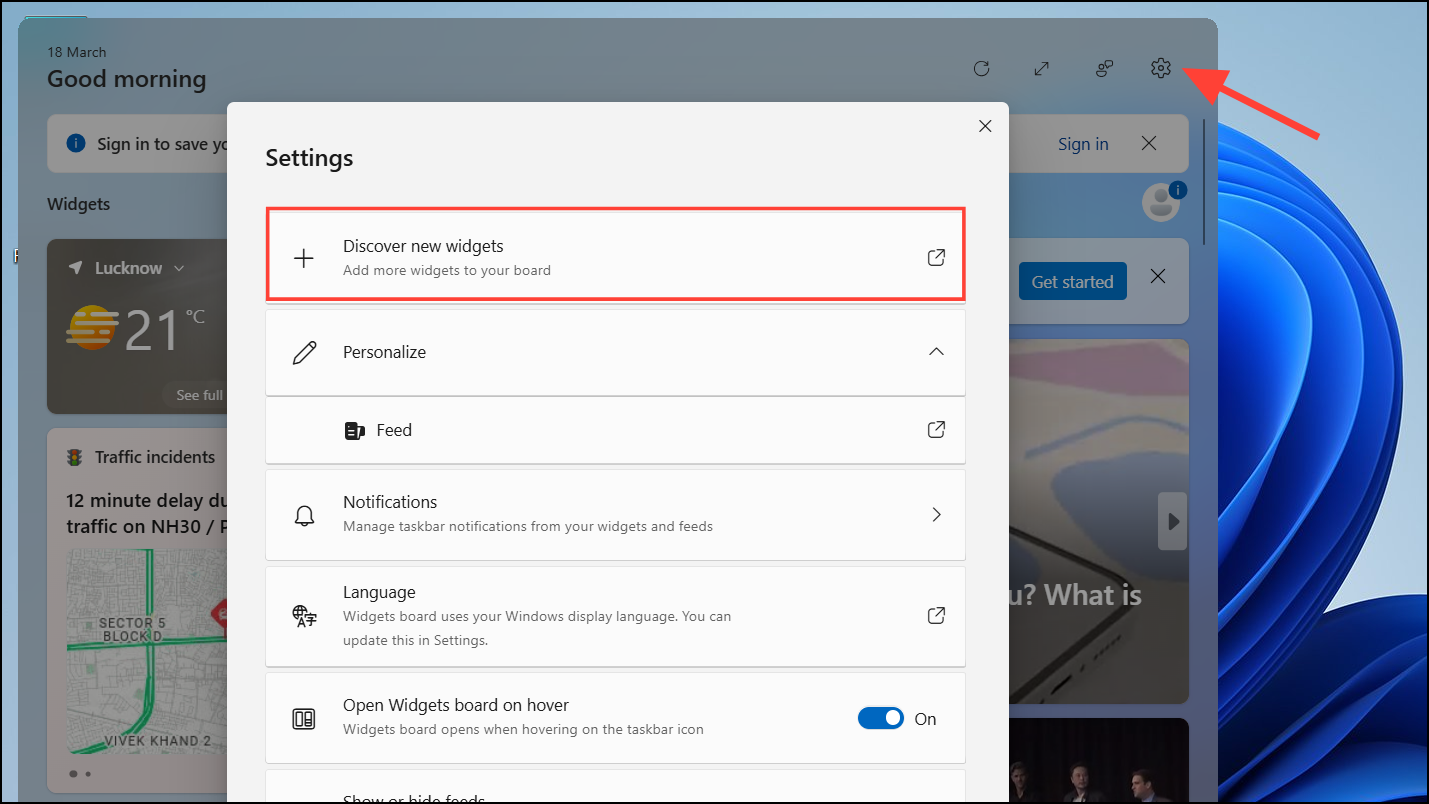 Comment configurer et personnaliser les widgets pour des informations ...