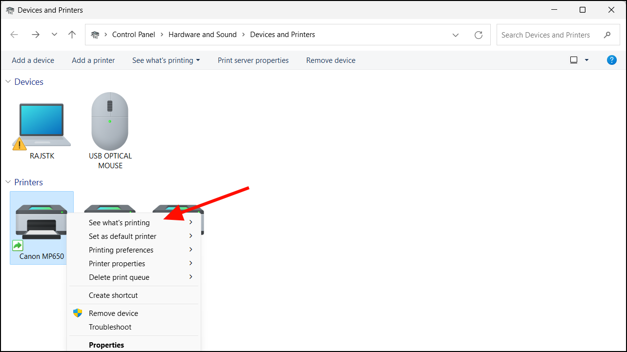 Comment afficher et supprimer la file d'attente d'impression dans Windows 11 - Tiempo de Frikis