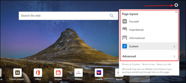 Comment changer ou définir la page d'accueil sur Microsoft Edge