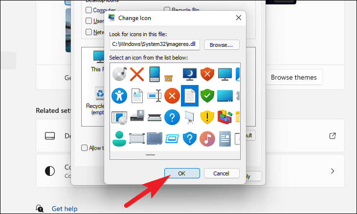 Comment changer ou supprimer les icônes de bureau dans Windows 11