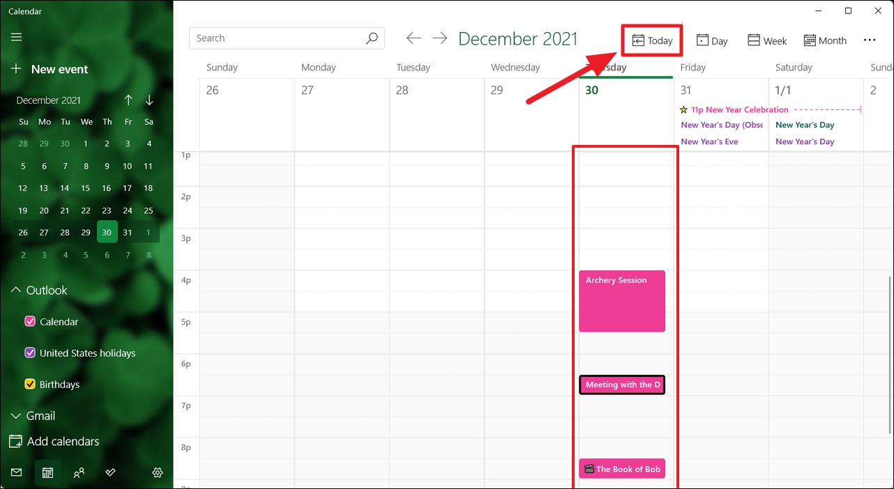 Comment utiliser l'application Calendrier de Windows 11