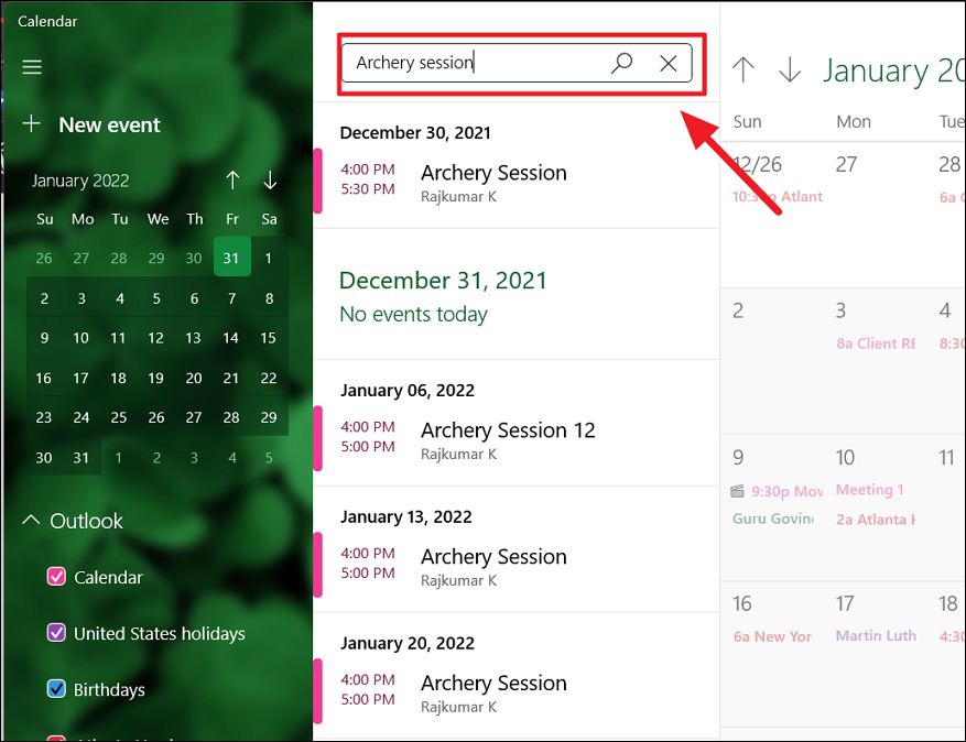 Comment utiliser l'application Calendrier de Windows 11
