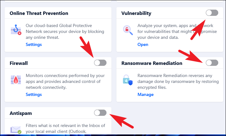 Comment désactiver ou désactiver Bitdefender sous Windows 11