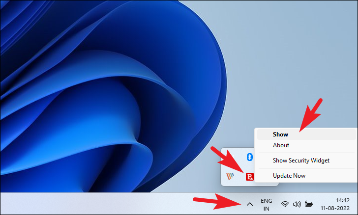Comment désactiver ou désactiver Bitdefender sous Windows 11