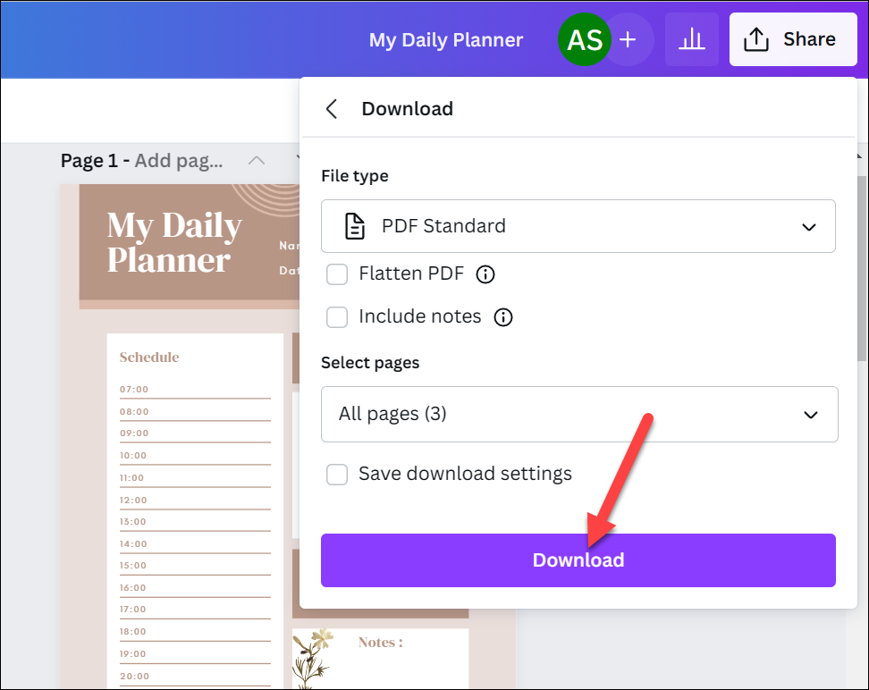 Comment créer un planificateur quotidien, hebdomadaire ou annuel à Canva
