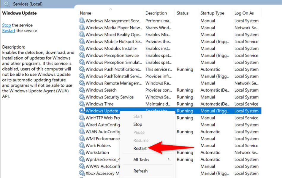 Comment résoudre une erreur d'installation de Windows Update ...