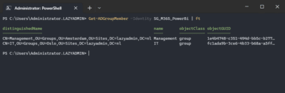 Comment utiliser Get-ADGroupMember dans PowerShell - Tiempo de Frikis