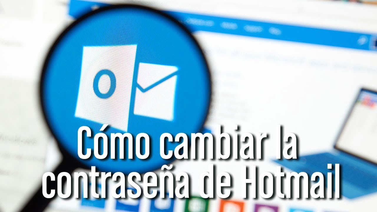 Changer le mot de passe d'un compte de messagerie Outlook Hotmail