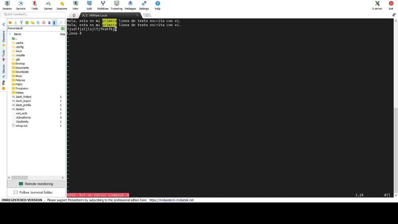 Comment utiliser la commande VI sur Linux?