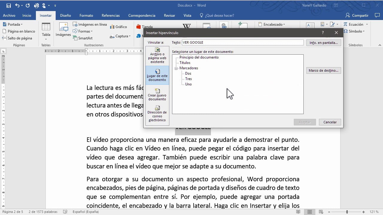 Qu’est-ce qu’un lien hypertexte dans Word ? - Tiempo de Frikis