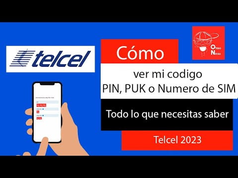 Comment savoir quel est le code PIN de ma puce Telcel ? - Tiempo de Frikis