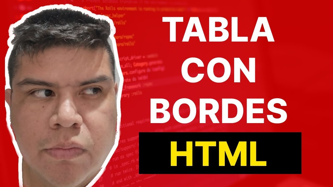 Comment faire un tableau sans bordure en HTML