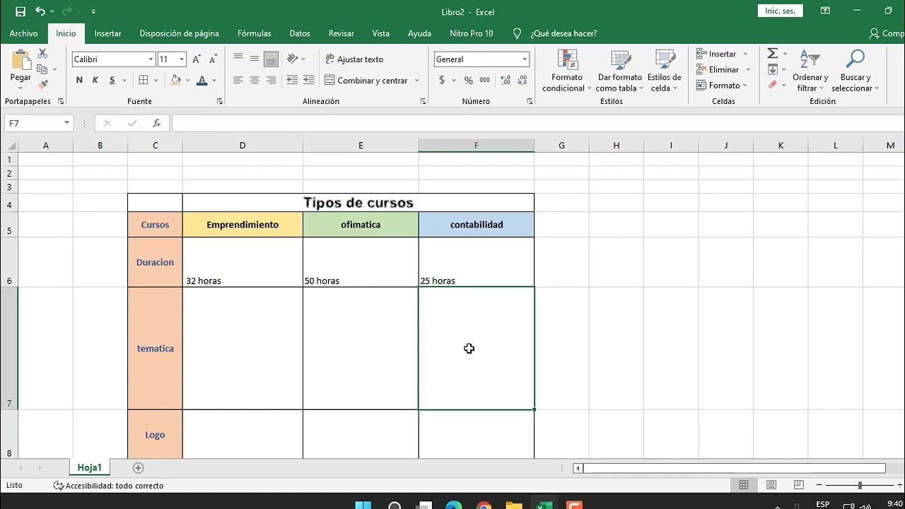 Comment faire un tableau comparatif dans Excel