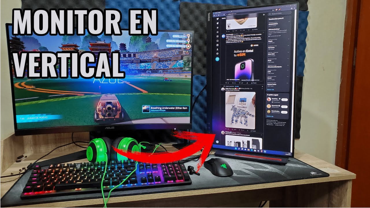 Qu'est-ce qu'un moniteur vertical