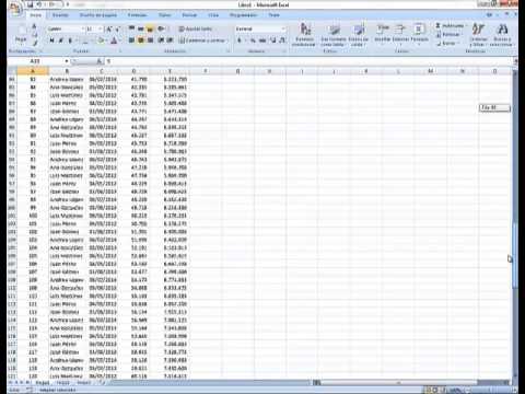 Comment sélectionner une plage A1 à B5 dans Excel? - Tiempo de Frikis