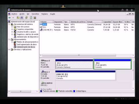 Où se trouve le Gestionnaire de disques dans Windows XP
