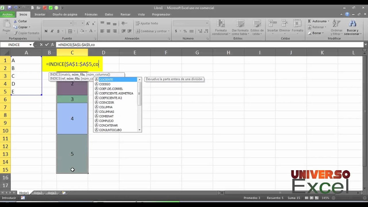 Comment remplir les cellules combinées dans Excel?