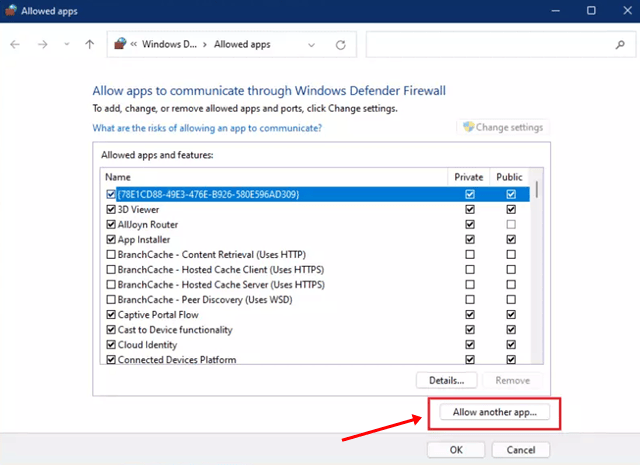 Comment autoriser l'application via un pare-feu dans Windows 11
