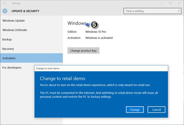 Supprimer ou activer l’expérience Retail Demo dans Windows 11/10 ...