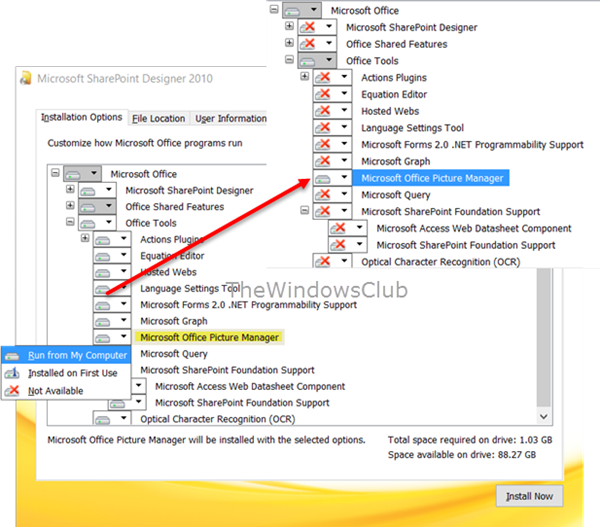 Comment installer Microsoft Office Picture Manager dans Windows 11/10 ...